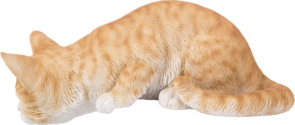 HI-LINE GIFT Looking Over Ledge Cat Statue, Orange, 4.52-in - Chewy.com