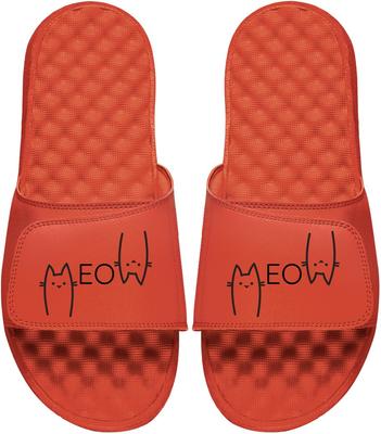 Discontinued - ISLIDE Meow Cat Slides, Orange, W6 / M5 - Chewy.com