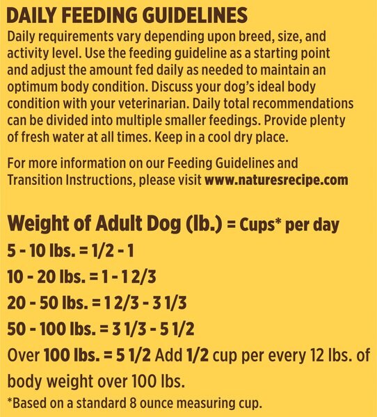 NATURE'S RECIPE Freeze-Dried Chicken, Barley & Brown Rice Dog Food, 3.5 ...