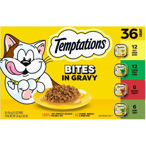 TEMPTATIONS Chicken, Seafood & Backyard Cookout Variety Pack Pate in ...