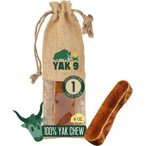 YAK9 CHEWS Coconut Yak Chew Dog Treat, 1count, Large - Chewy.com