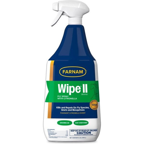 Out of Stock - FARNAM Wipe Fly Spray with Citornella, 32-fl oz bottle ...