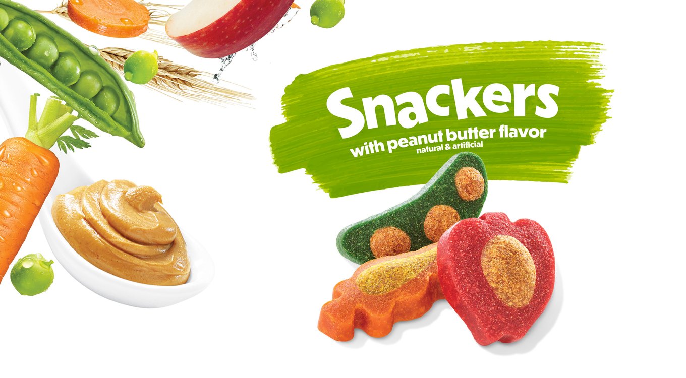 PURINA BENEFUL Baked Delights Snackers with Apples, Carrots, Peas ...