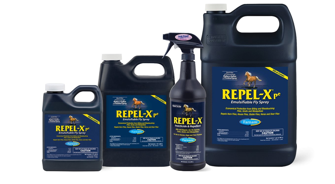 FARNAM Repel-X Dog & Horse Insecticide & Repellent, 32-fl oz bottle ...