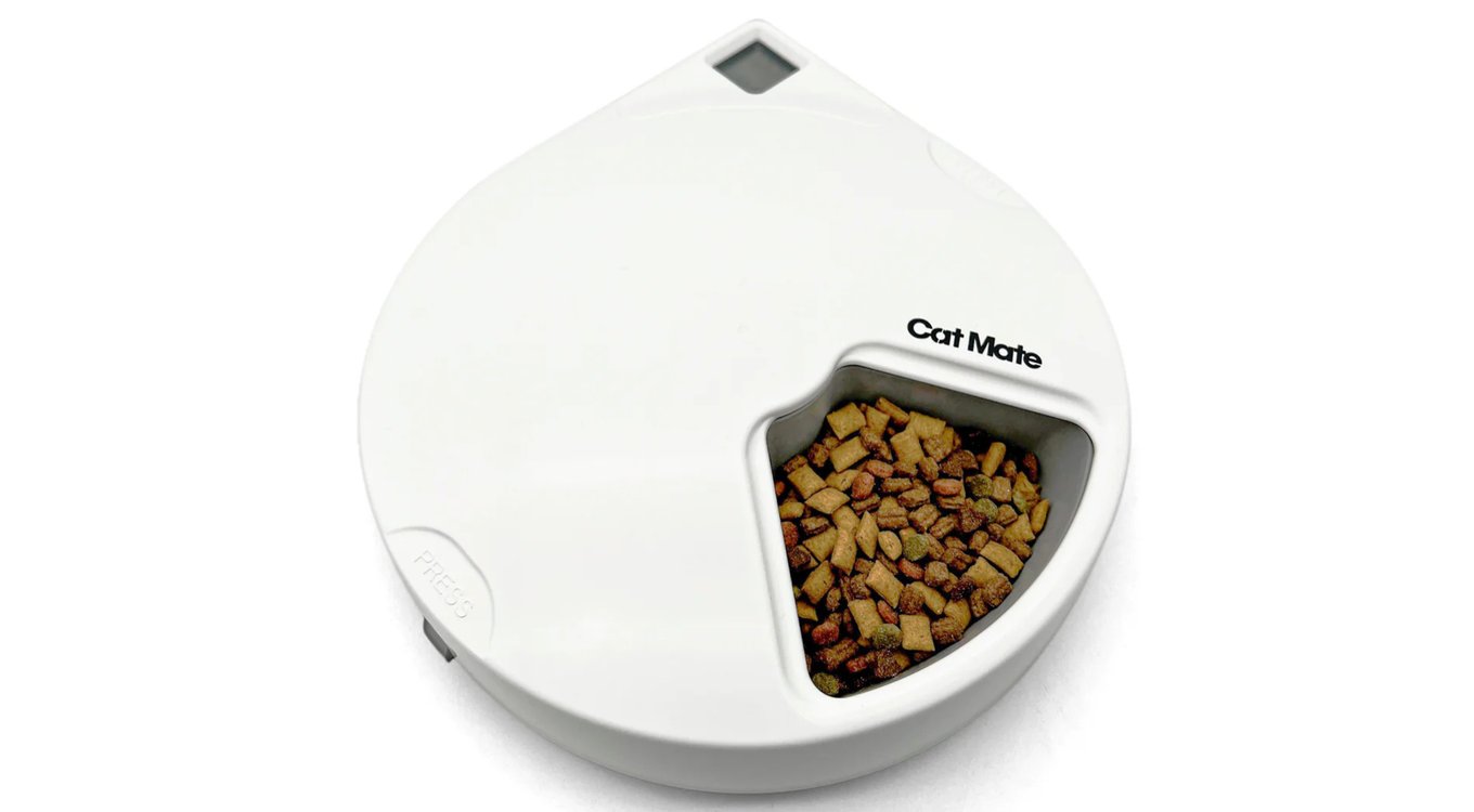 CAT MATE C500 Digital 5 Meal Automatic Dog & Cat Feeder - Chewy.com