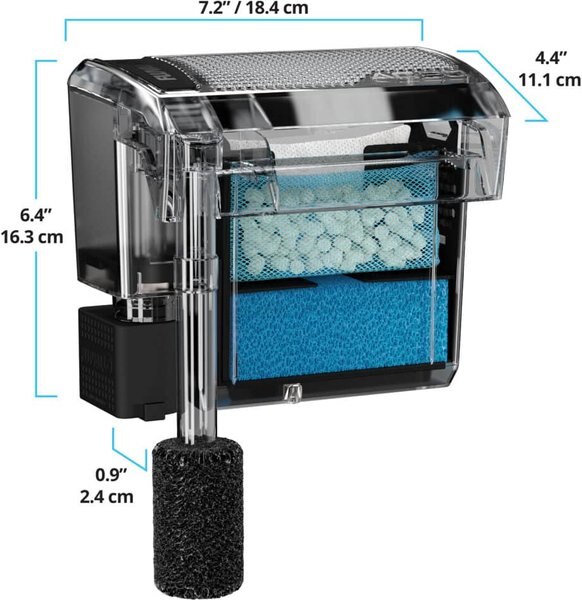 FLUVAL AC50 Aquarium Power Filter, 20 to 50-gal - Chewy.com