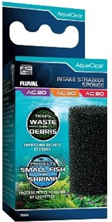 FLUVAL Intake Strainer Sponge for AC20/AC30/AC50 Aquarium Power Filter ...