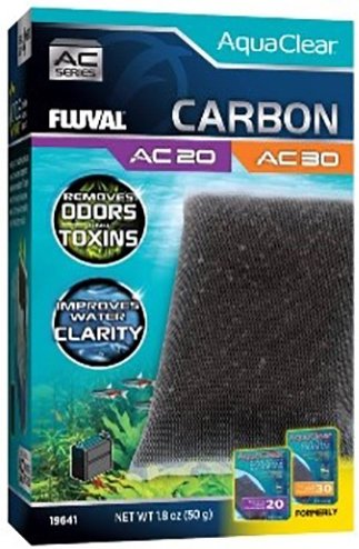 FLUVAL Carbon for AC20/AC30 Aquarium Power Filter, 1 count - Chewy.com