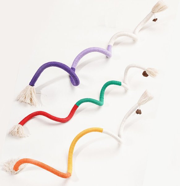 Temporarily Unavailable - LOVELY CAVES Teething Cat Rope Toy, 3 count ...