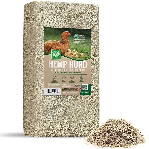 ALL WALKS Hemp Chicken Bedding, 10-lb box - Chewy.com