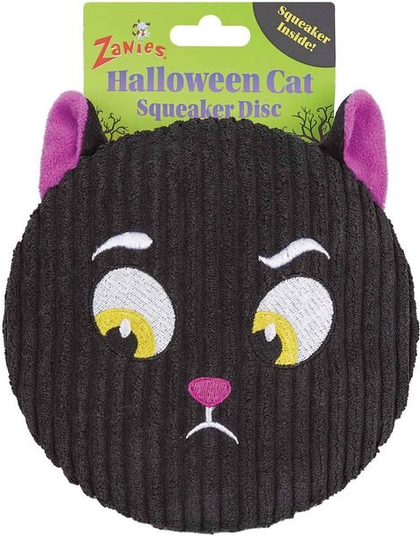 Out of Stock - ZANIES Halloween Cat Squeaker Disc Squeaky Dog Chew Toy ...