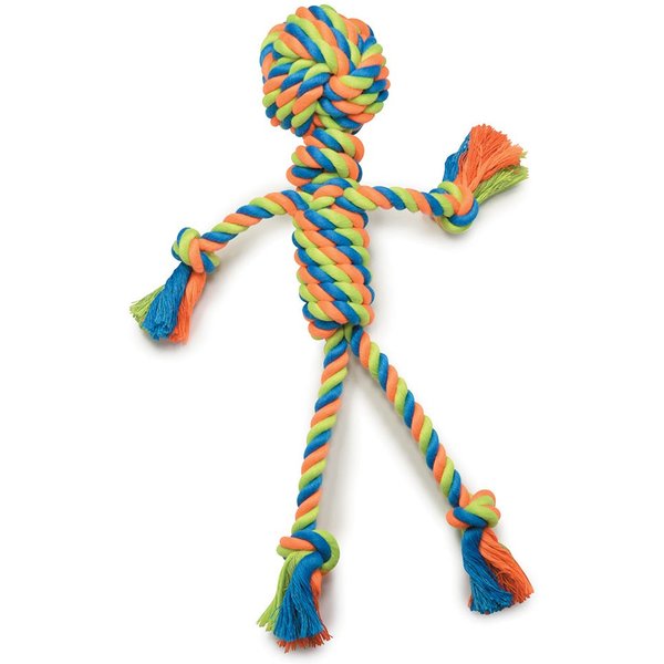 Out of Stock - GRIGGLES Might Bright Rope Man Dog Tug Toy - Chewy.com