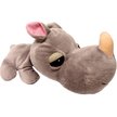 DIGGER'S FatHedz Rhino Squeaky Plush Dog Toy - Chewy.com