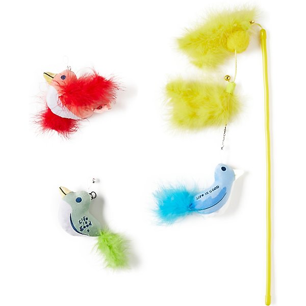ETHICAL PET Spring Coil Teaser Wand Cat Toy, Color Varies - Chewy.com