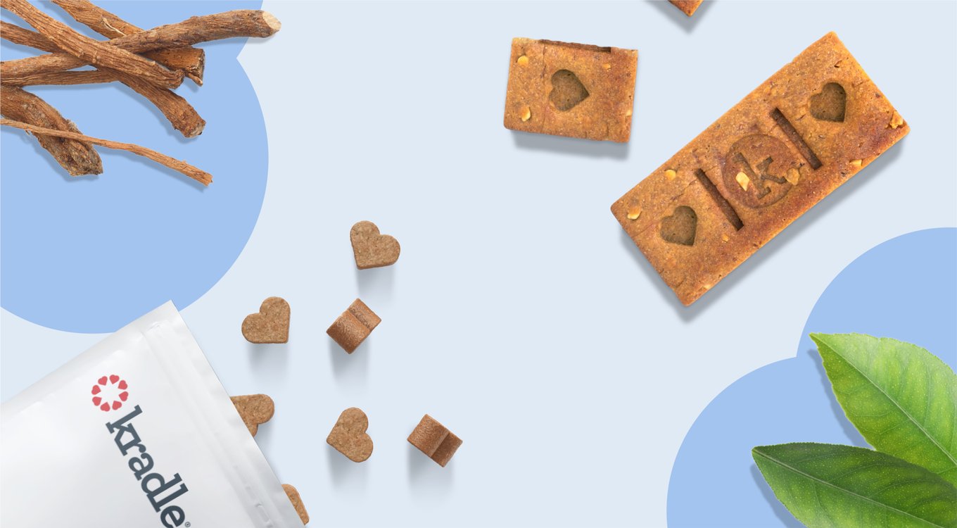 KRADLE Chicken Flavored Quick Calm Melts Broad Spectrum Hemp Extract ...