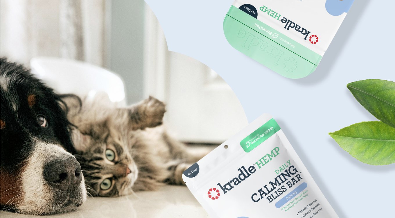 KRADLE Chicken Flavored Quick Calm Melts Broad Spectrum Hemp Extract ...