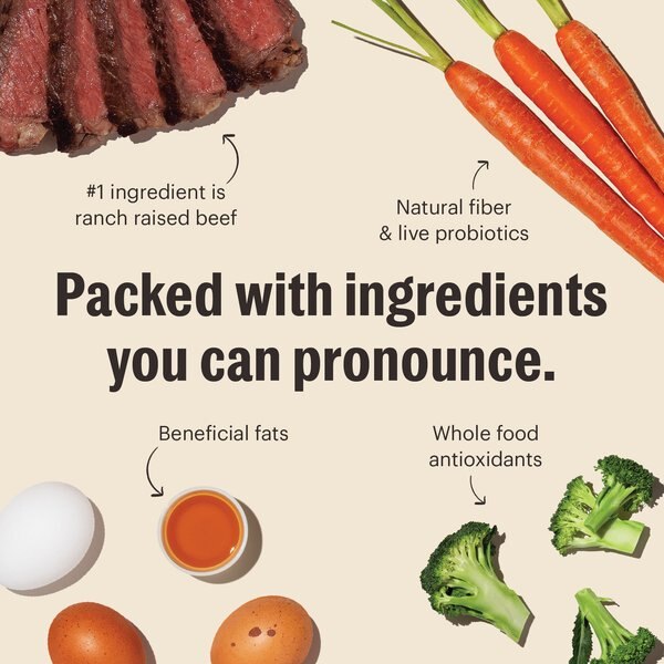 THE HONEST KITCHEN Whole Food Clusters Small Breed Grain-Free Beef Dry ...