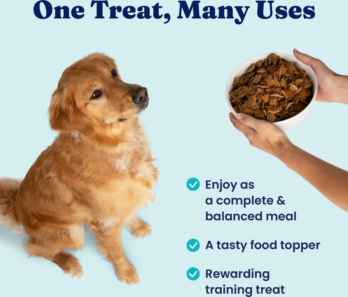 SOLID GOLD Complete & Balanced Chicken Recipe Air Dried Dog Food Topper ...