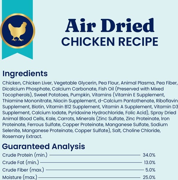 SOLID GOLD Complete & Balanced Chicken Recipe Air Dried Dog Food Topper ...