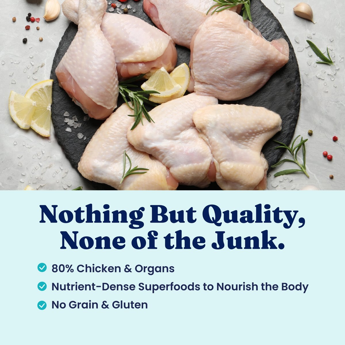 SOLID GOLD Complete & Balanced Chicken Recipe Air Dried Dog Food Topper ...