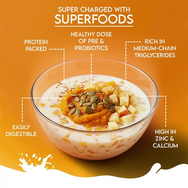 PAWFECT Nature Sip Goat Milk Powder with Pumpkin, Apple & Cinnamon ...