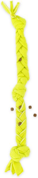 GURU Squeaking Tennis Snuffle Rope Interactive Tug & Treat Dog Toy ...
