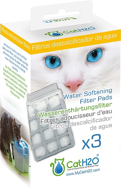 DOG H20 & CAT H20 Water Fountain Replacement Water Softening Filter ...