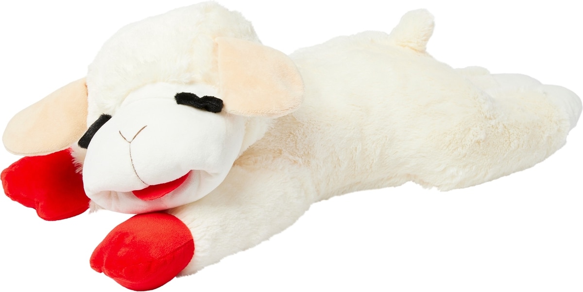 Multipet Lamb Chop Squeaky Plush Dog Toy (Free Shipping) | Chewy