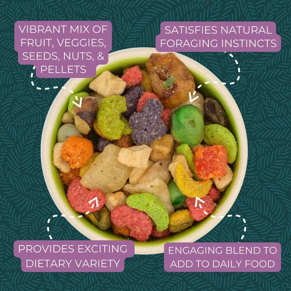 ZUPREEM Pure Fun Parrot & Conure Bird Food, 2-lb bag - Chewy.com