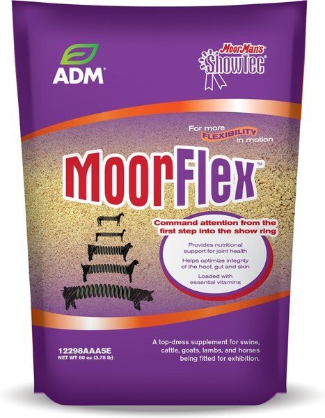 ADM MoorMan's ShowTec MoorFlex Swine, Goat, Sheep, & Cattle Powder ...