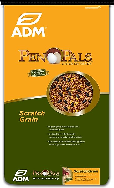 Out of Stock - ADM Pen Pals All-Star Scratch 7% Protein Chicken Feed ...
