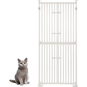 RICHELL Steel Cat Extra Tall Safety Gate, 70-in, Black - Chewy.com