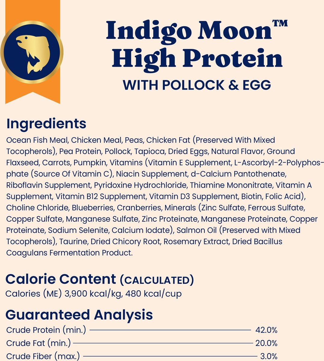 SOLID GOLD High Protein Wild Alaskan Pollock & Eggs Recipe Grain-Free ...