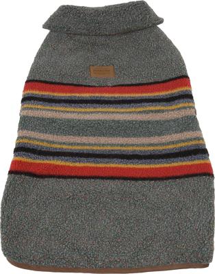 PENDLETON Vintage Camp Dog Coat, Green Heather, Large - Chewy.com