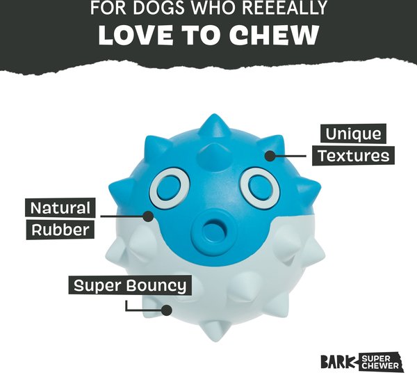 BARK Deep Sea Throwfish Dog Chew Toy, Large - Chewy.com