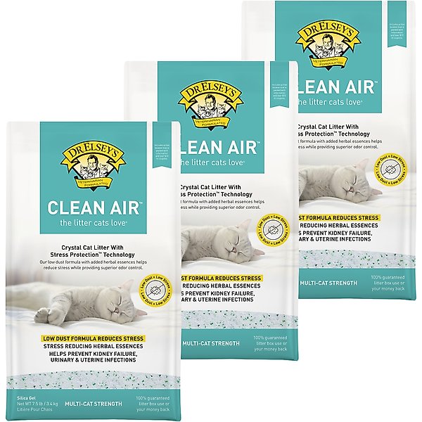 PRETTYLITTER Cat Litter, 8-lb bag, bundle of 3 - Chewy.com