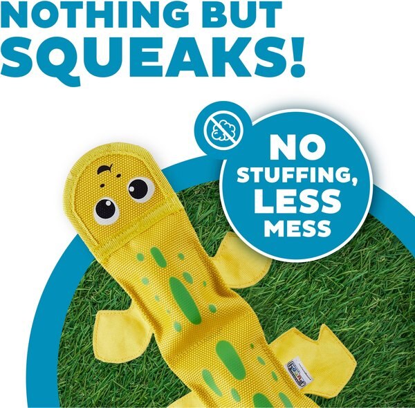 OUTWARD HOUND Fire Biterz Lizard Squeaky Dog Toy, Red, 3 squeak - Chewy.com