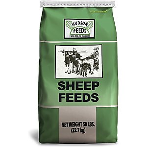 HUDSON FEEDS Grower Medicated Bovatec 18% Protein Lamb Feed, 50-lb bag ...