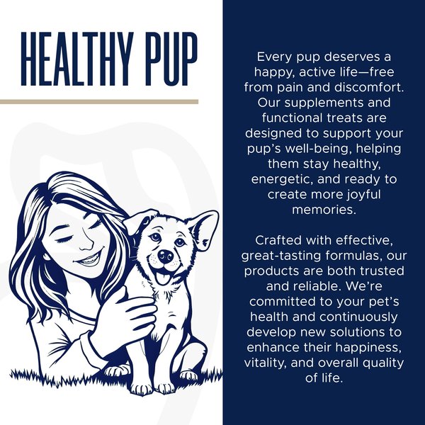 HEALTHY PUP Stool Eating Deterrent Soft Chew Supplement for Dogs, 120 ...