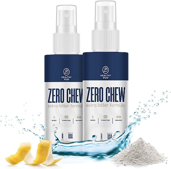 HEALTHY PUP Zero Chew Dog & Cat Deterrent Spray, 8-fl oz bottle, 2 ...