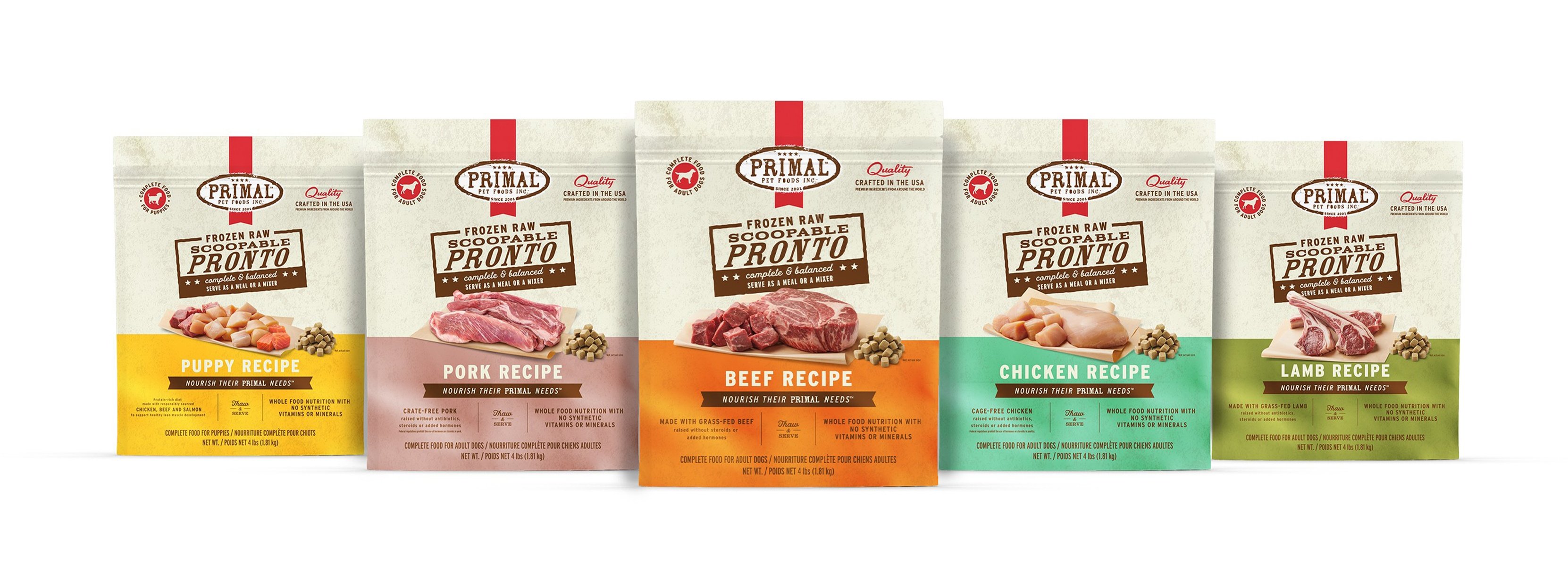 PRIMAL Raw Pronto Pork Recipe Dog Freeze-Dried Food, 16-oz bag - Chewy.com