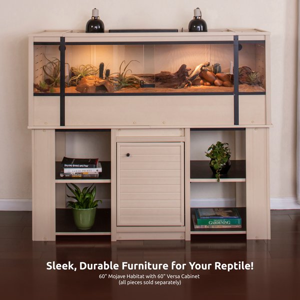 NEW AGE PET ECOFLEX Mojave Reptile Enclosure, Maple, 150-gal - Chewy.com