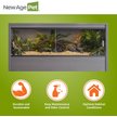 NEW AGE PET ECOFLEX Mojave Reptile Enclosure, Grey, 120-gal - Chewy.com