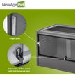NEW AGE PET ECOFLEX Mojave Reptile Enclosure, Grey, 120-gal - Chewy.com