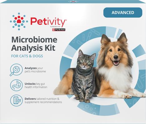 PURINA PETIVITY Microbiome Advanced Gut Profile Analysis Kit for Cats ...