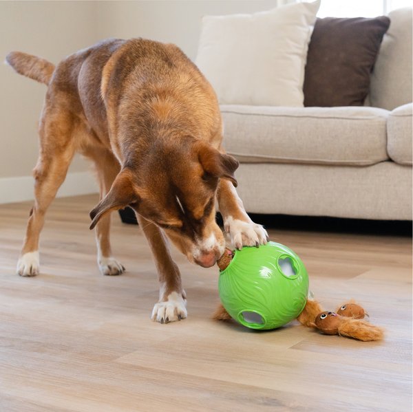 NINA OTTOSSON BY OUTWARD HOUND Snuffle N' Treat Interactive Puzzle Ball & Treat Dispenser Dog ...