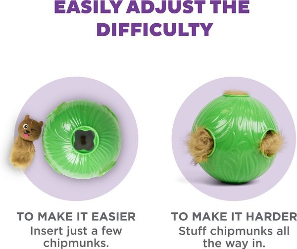 NINA OTTOSSON BY OUTWARD HOUND Snuffle N' Treat Interactive Puzzle Ball & Treat Dispenser Dog ...