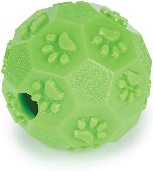 DIGGER'S Paw Chuckle & Treat Ball Light Green, Dog Chew Toy - Chewy.com