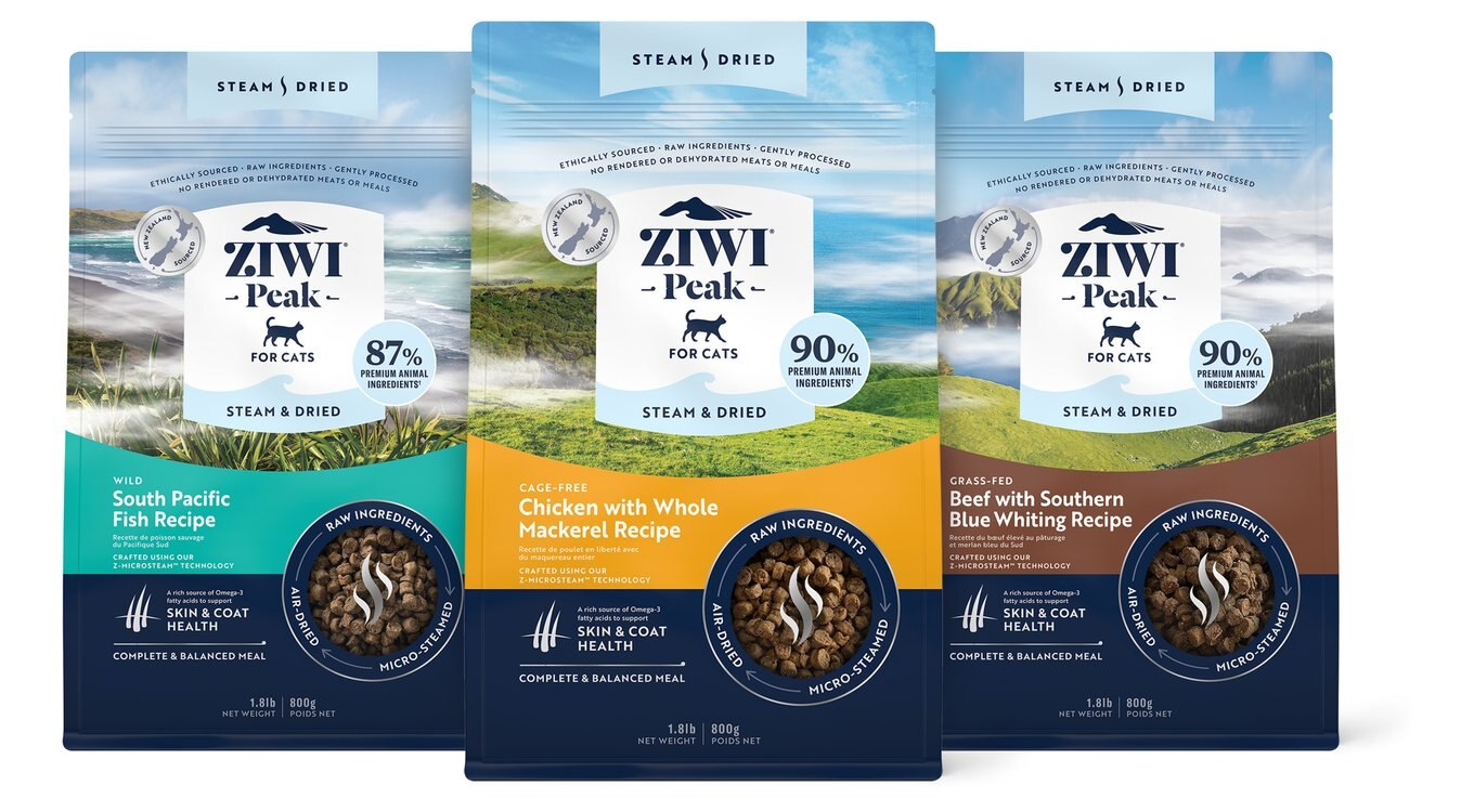 ZIWI Peak Wild South Pacific Fish Recipe Steam & Dried Cat Food, 28.8-oz bag - Chewy.com