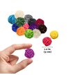 SUNGROW Rattan Wicker Decorative Balls Cat & Bird Foraging Chew Toy, 1. ...